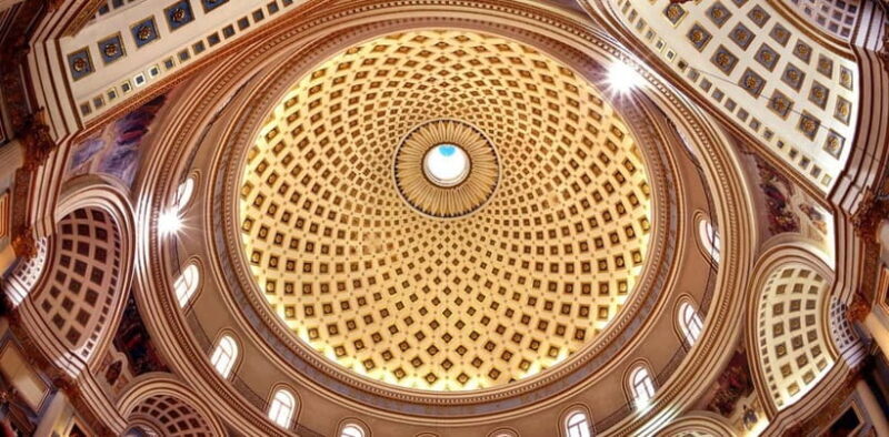 Mosta: Official Rotunda, WWII Shelter, and Buffet Meal Tour - Key Points