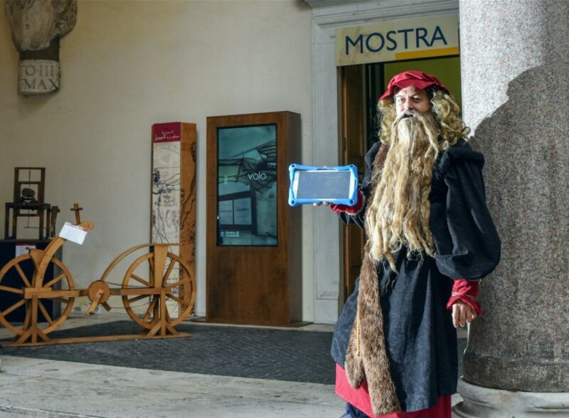 Mostra Leonardo Da Vinci: Rome Treasure Hunt Game - Introduction
