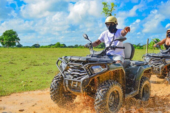 Moto aventura Punta Cana, ATV Off-Road Adventure, Cenote & Beach - Scenic and Cultural Highlights