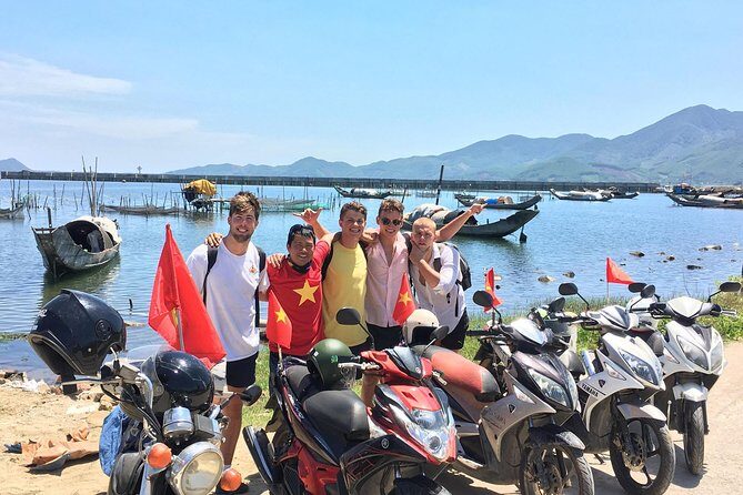 Motorbike Experience Hue to Hoi An Over Via Hai Van pass with Amazing Easy Rider - Refreshing Jump at Elephant Springs
