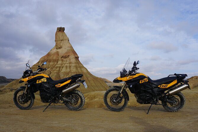 Motorcycle Adventure through Bardenas Reales - An Authentic Spanish Motorcycle Journey in the Heart of Navarra