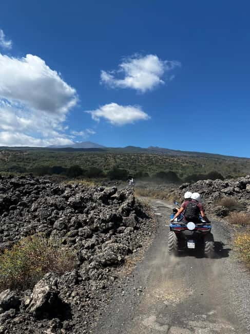 Motta Camastra: Gole Alcantara and Mount Etna Quad Tour - Reaching the Piano Provenzana Refuge at 1800 Meters