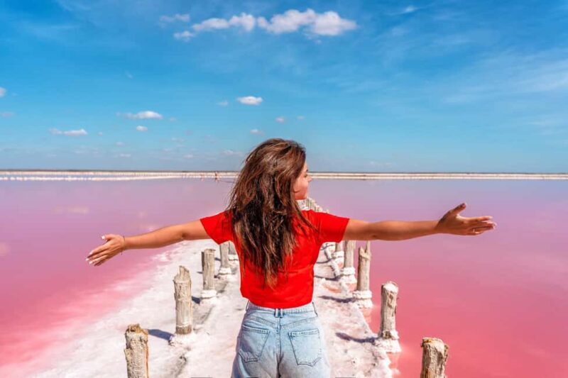 Motul, Hacienda, Xcambo, Pink Salt Mine & Progreso Day Trip - The Surreal Pink Lakes of Xtampu