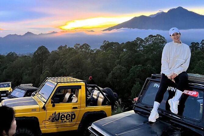Mount Batur Jeep With Halfway Trekking To Summit - Key Points