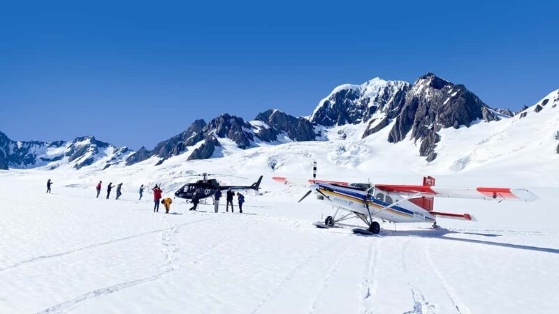 Mount Cook: Ski Plane and Helicopter Glacier Combo Flight - Starting Point: Mount Cook Aerodrome