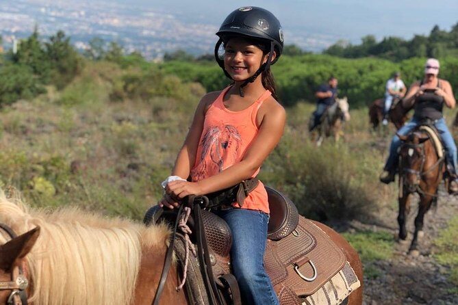 Mount Vesuvius Guided Horse Riding Tour with Sample Wine - Key Points
