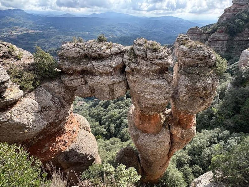 Mountain experience: cliffs & unbelievable rock formations - An Authentic Mountain Adventure Just Outside Barcelona