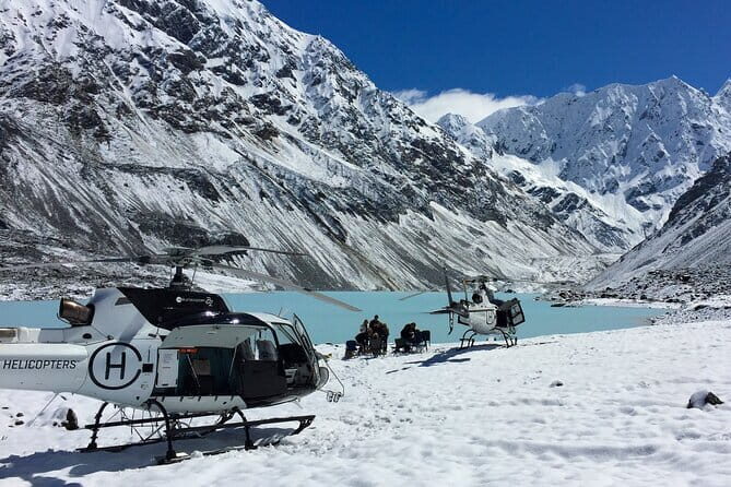 Mt Cook Scenic & Tasman Glacier Heli Hike - Return Flight and Scenic Crusing Back to Christchurch