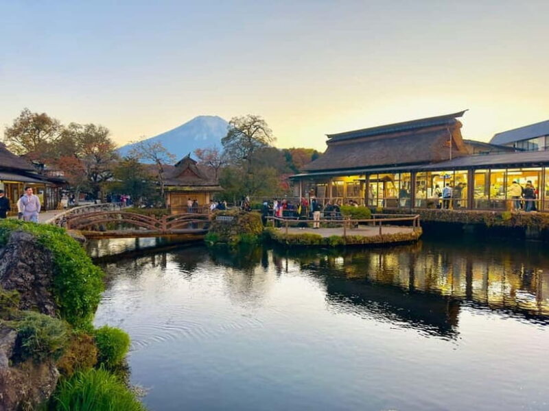 Mt. Fuji & Hakone VIP One Day Tour with pickup and drop off - Oishino Hakkai: Traditional Village with Crystal Waters