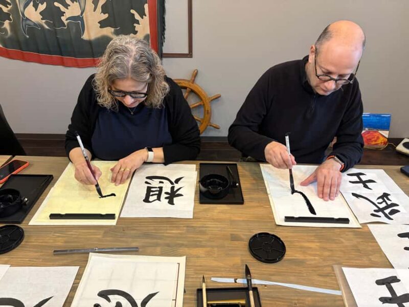 Mt. Fuji: Japanese Calligraphy Class with Local Instructor - Authentic Calligraphy at the Foot of Mt. Fuji