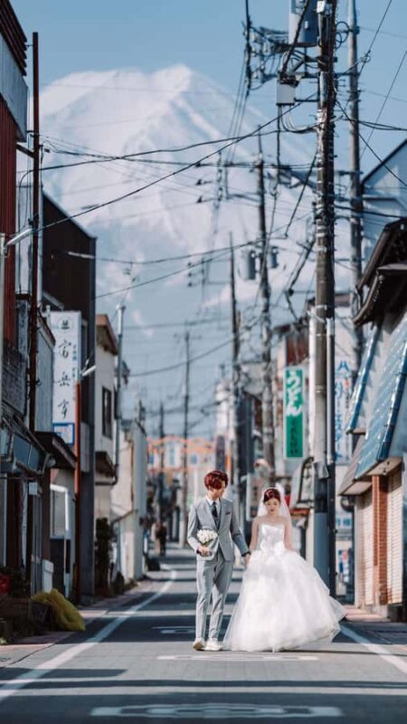 Mt. Fuji photoshoot/proposal with transport from Tokyo - Key Points