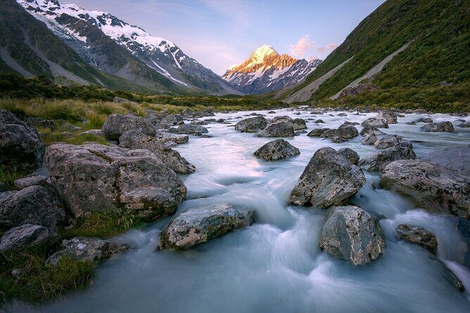 (MT) Mount Cook Day Tour From Christchurch - Seasonal Lavender Farm (Nov-Mar)