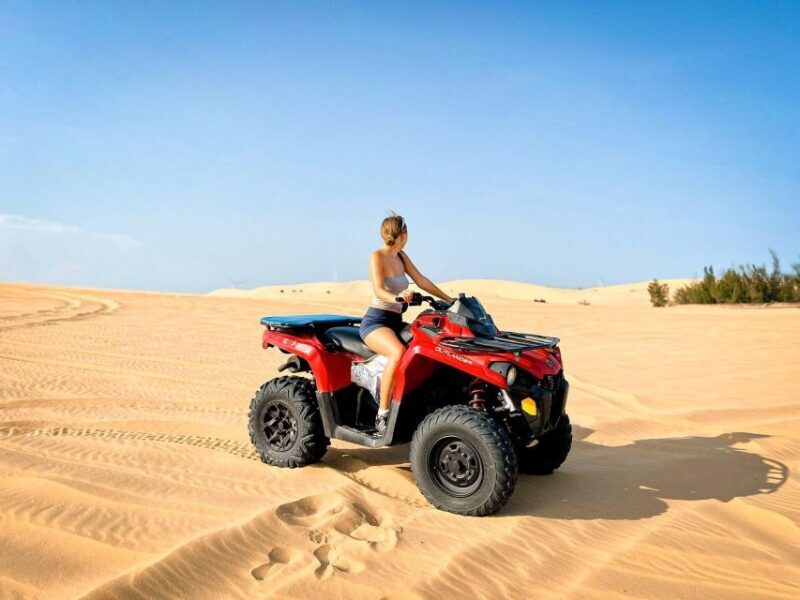 Mui Ne : White Sand Dunes Quad Bike (ATV) Rental Service - Key Points