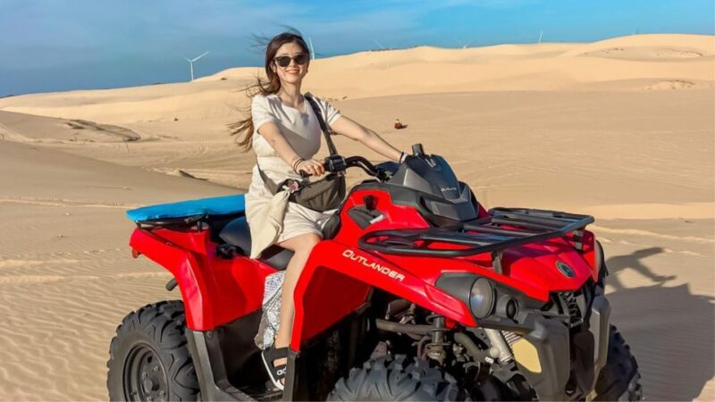 Mui Ne : White Sand Dunes Quad Bike (ATV) Rental Service - The Landscape and Photo Opportunities