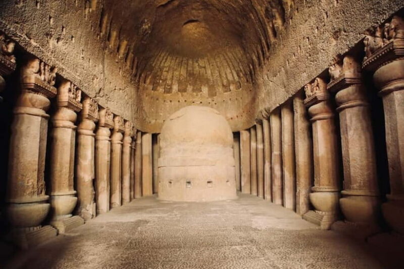 Mumbai: Buddhist Kanheri Caves with Golden Pagoda Temple - Key Points