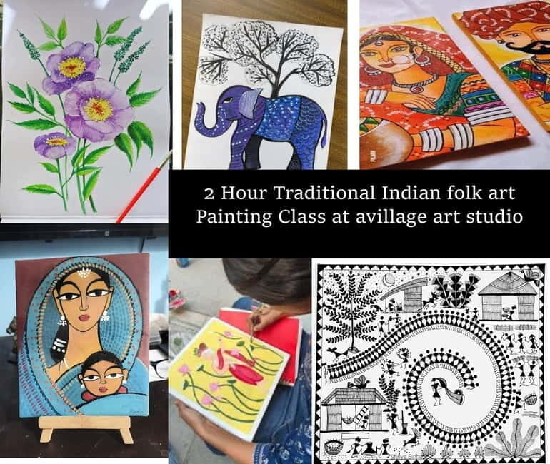 Mumbai: Painting Class with Unlimited Non-Alcoholic Drinks - Key Points