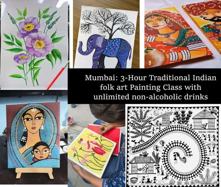 Mumbai: Painting Class with Unlimited Non-Alcoholic Drinks - An In-Depth Look at the Experience