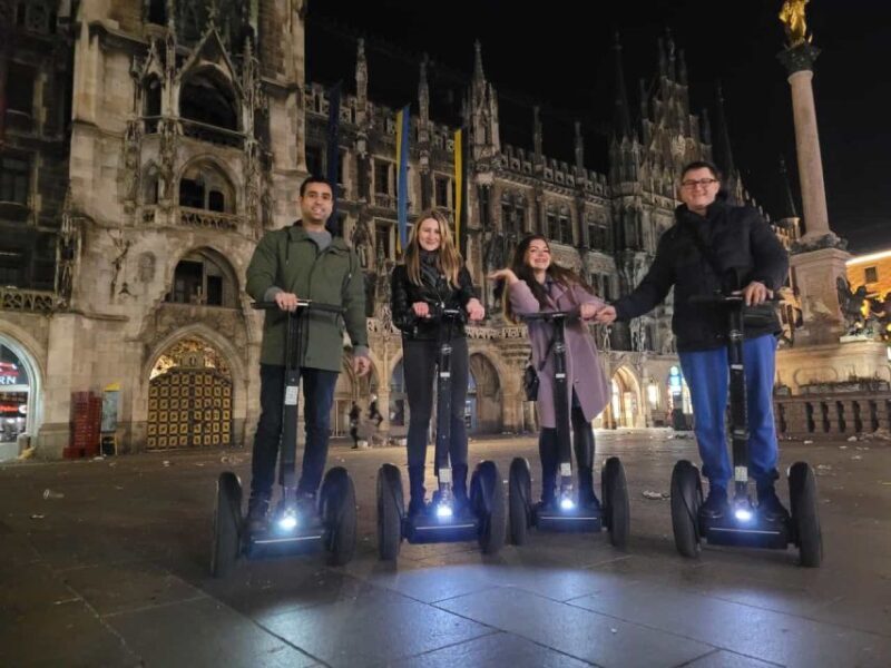 Munich: Guided City Highlights Night Tour by Segway - FAQ