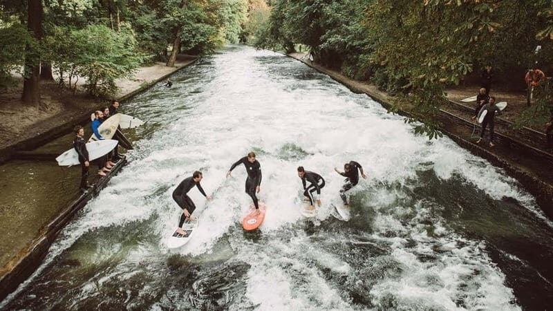 Munich: - Surf Experience Munich - Discovering Munichs Unique River Surfing Scene