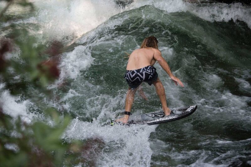Munich Surf Experience Surfing In Munich Eisbach River Wave - Munich Surf Experience: Surfing In Munich Eisbach River Wave