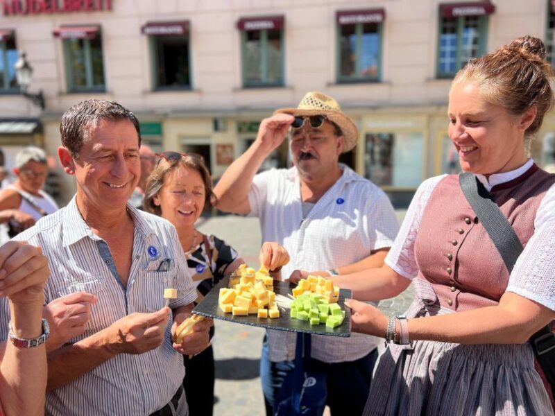 Munich: Viktualienmarkt Food Tasting Tour in German - Key Points