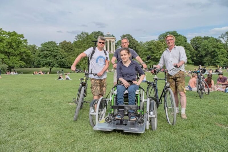 Munich: Wheelchair Rickshaw Tour through the English Garden - Key Points