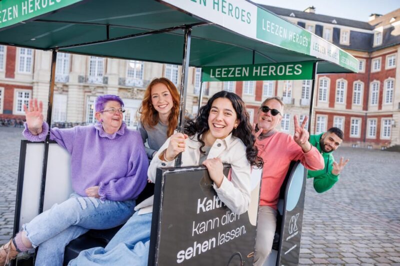 Münster: Private Guided Rickshaw City Tour - Münster: Private Guided Rickshaw City Tour – A Fun and Authentic Way to Explore