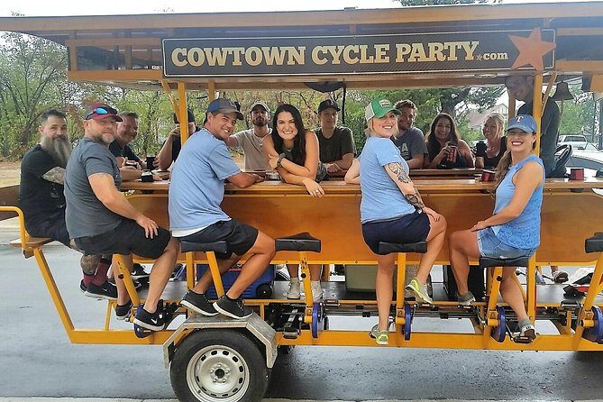 Murals & Mimosas - Cowtown Cycle Party BYOB Public Tour - Group Dynamics and Social Vibe