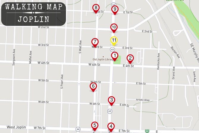 Murder Mystery Detective Experience in Joplin MO - The Route and Stops: What Makes Each Location Special