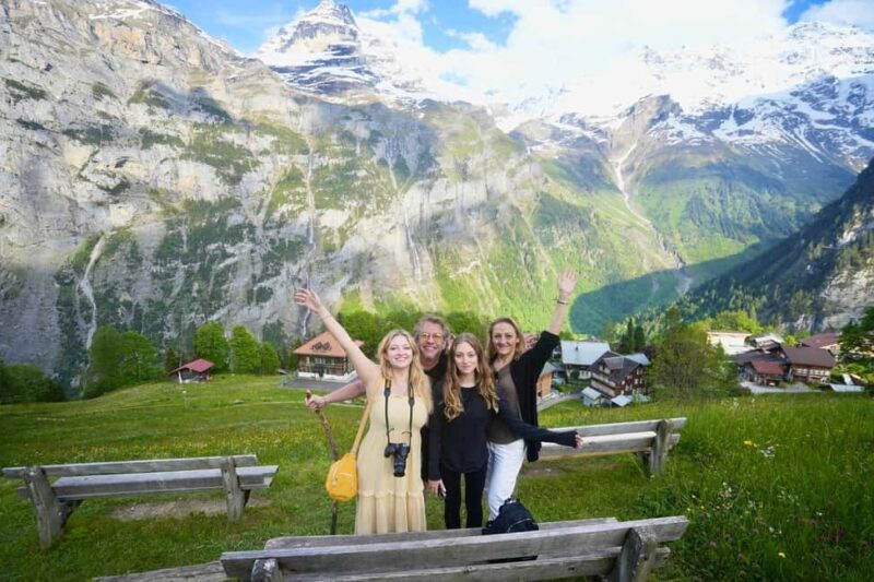 Mürren, Lauterbrunnen & Grindelwald Private Tour from Zurich - From Stechelberg to Mürren: A Cable Car Ride with a View