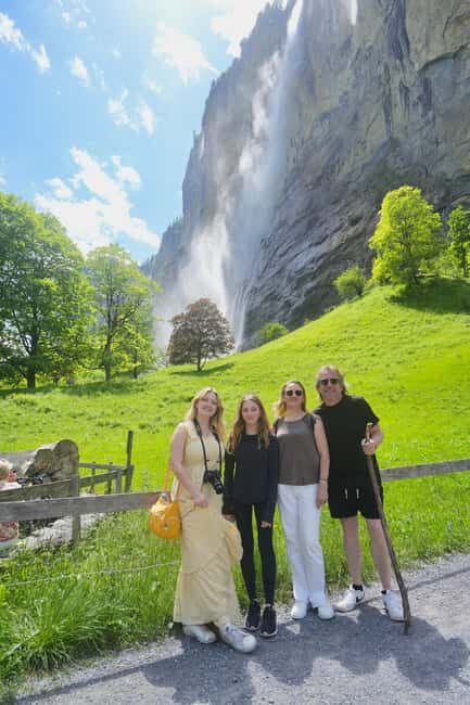 Mürren, Lauterbrunnen & Grindelwald Private Tour from Zurich - Lauterbrunnen Valley: The Waterfall Wonderland