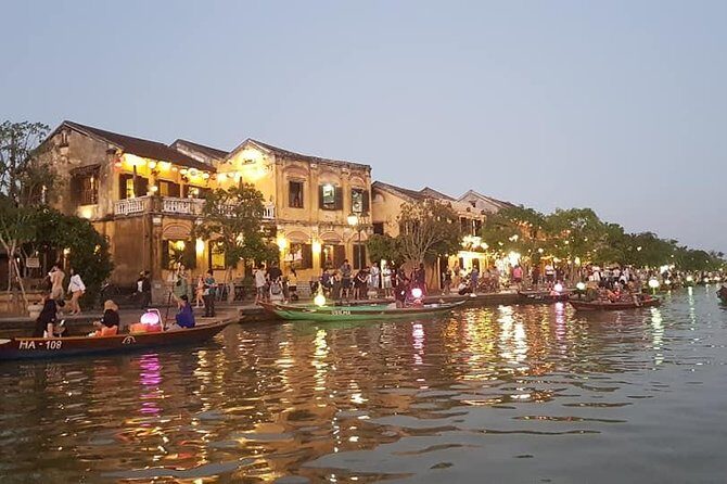 My Son Holyland , Marble Moutain,Hoi An Walking Tour with Night Market,Boat Ride - In Summary