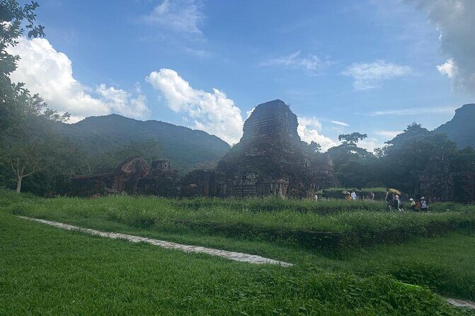 My Son sunset small group tour with boat trip - Key Points