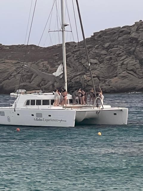 Mykonos: Day Boho Experience Catamaran Cruise - Step Aboard and What to Expect