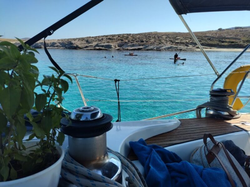 Mykonos: Delos and Rhenia Cruise with Swim and Greek Meal - FAQ