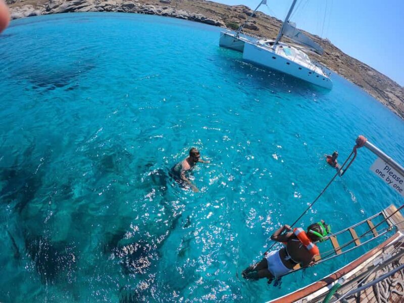 Mykonos Half-Day Swimming to Delos & Rhenia Starts at 13:30 - Exploring the Mykonos Half-Day Swimming to Delos & Rhenia Tour