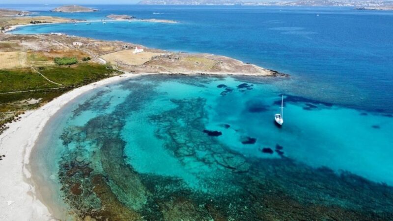 MYKONOS SOUTH COAST OR DELOS & RHENIA MORNING PRIVATE CRUISE - Starting Point and Meeting Logistics