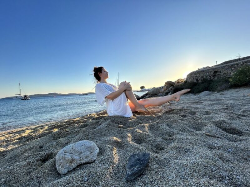Mykonos: Sunset Group Yoga Session - Authenticity and Real-life Feedback