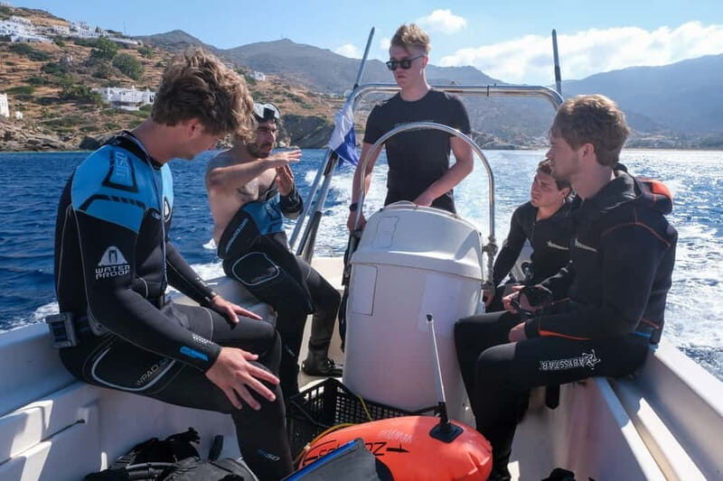 Mylopotas: Boat Cruise and Shipwreck Scuba Diving - The Experience in Detail