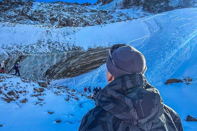 Mysterious Ice Glacier Wall Hiking and Shymbulak Mountain Resort - Key Points