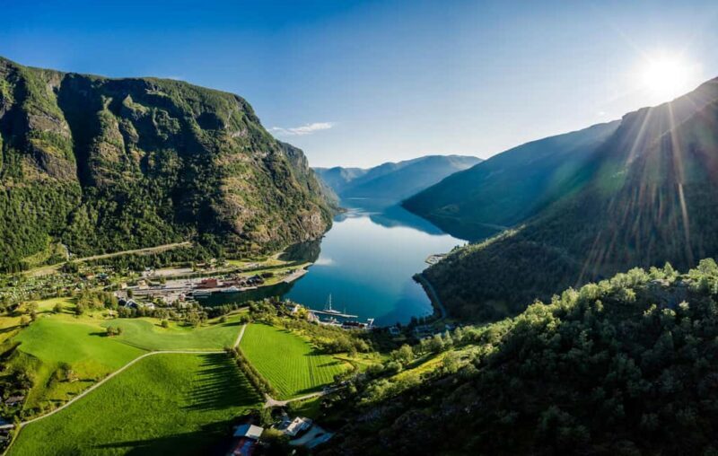 Nærøyfjord Cruise, Flåm, and Stegastein - Bus from Bergen - Starting Point and Early Morning