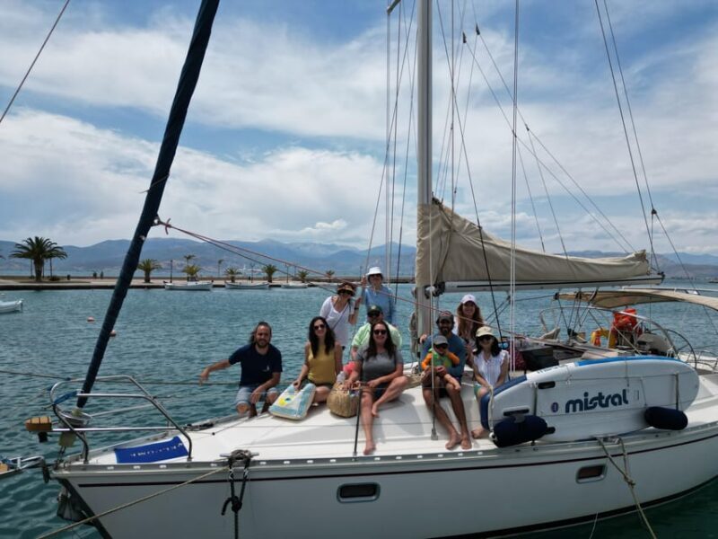 Nafplio Sun Sail Cruises | Semi-Private Half Day | With Meal - Key Points