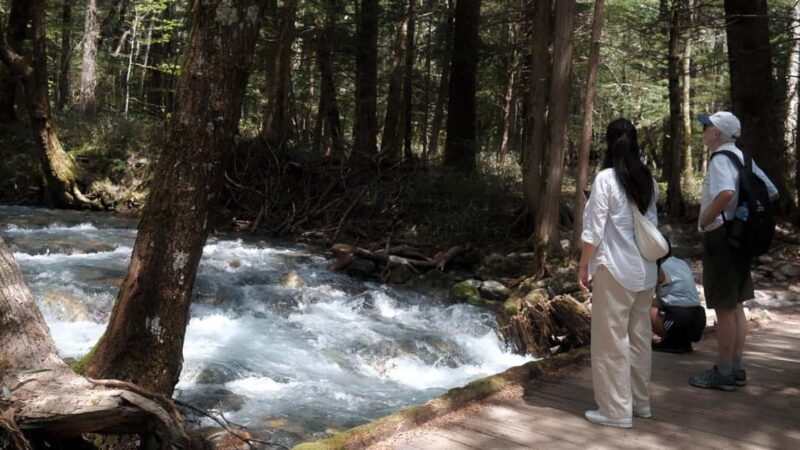 Nagano Autumn special: Kamikochi & Wasabi Farm & Winery - Starting the Day: Private Hotel Pickup and Scenic Drive