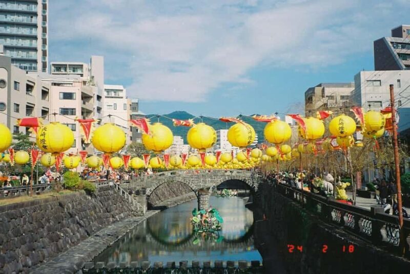 Nagasaki Shrine and Temple Tour with Tea Ceremony - The Scenic Starting Point: Meganebashi Bridge