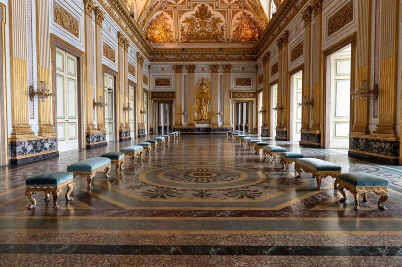 Naples: Caserta Royal Palace Guided Tour with Transfers - The Experience of the Palace and Gardens
