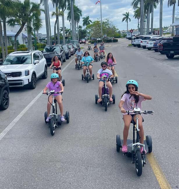 Naples Florida: Downtown Electric Trike Tour - Family Fun - An Authentic Look at the Naples Electric Trike Tour