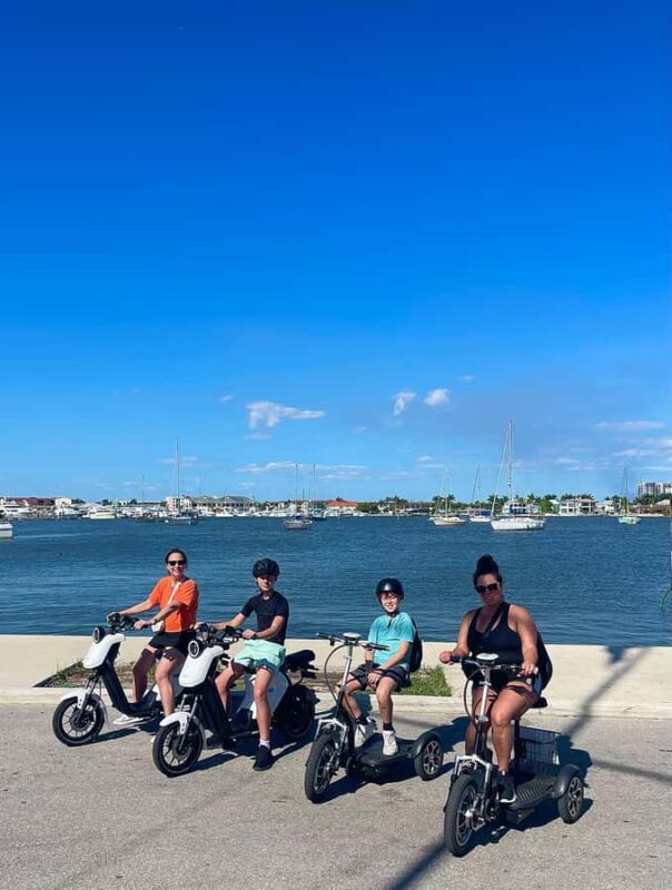 Naples Florida: Electric Trike & Moped Tour - Fun 4 All Ages - Practical Tips for Participants