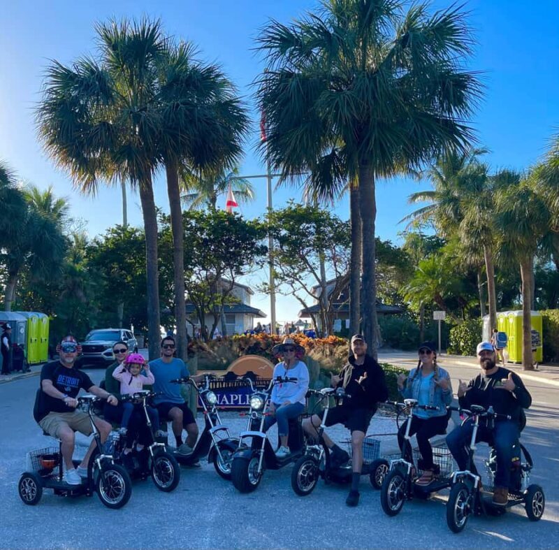 Naples Florida: Electric Trike & Moped Tour - Fun 4 All Ages - The Sum Up