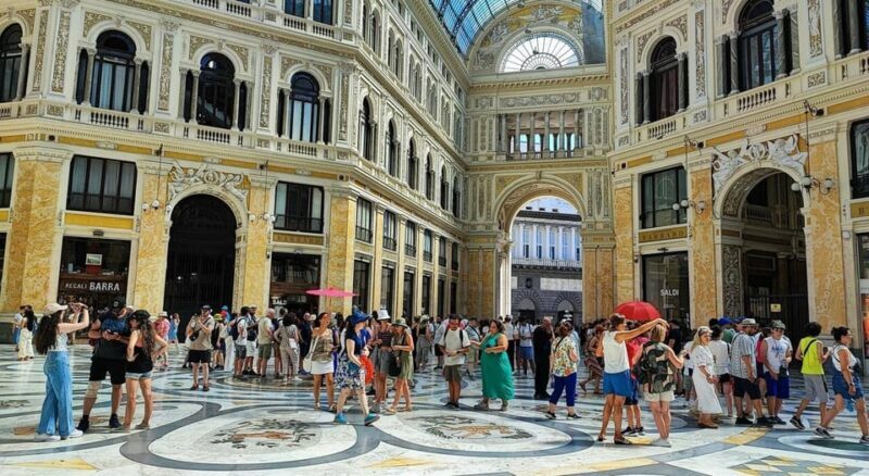 Naples: Guided Walking Tour with Lunch and Wine Tasting - Key Points