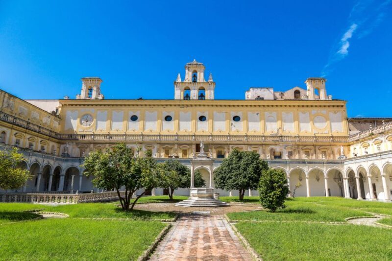 Naples Panoramic walking tour thourgh La Pedamentina scale - Key Points
